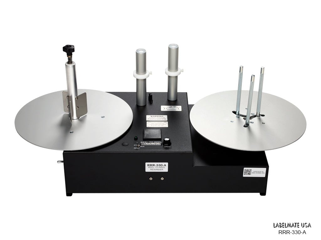 Labelmate USA RRR-330-A Reel-to-Reel Rewinder – Jet City Label