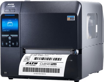SATO CL6NX Plus RFID 203 dpi with UHF RFID, WLAN & RTC Thermal Label P ...