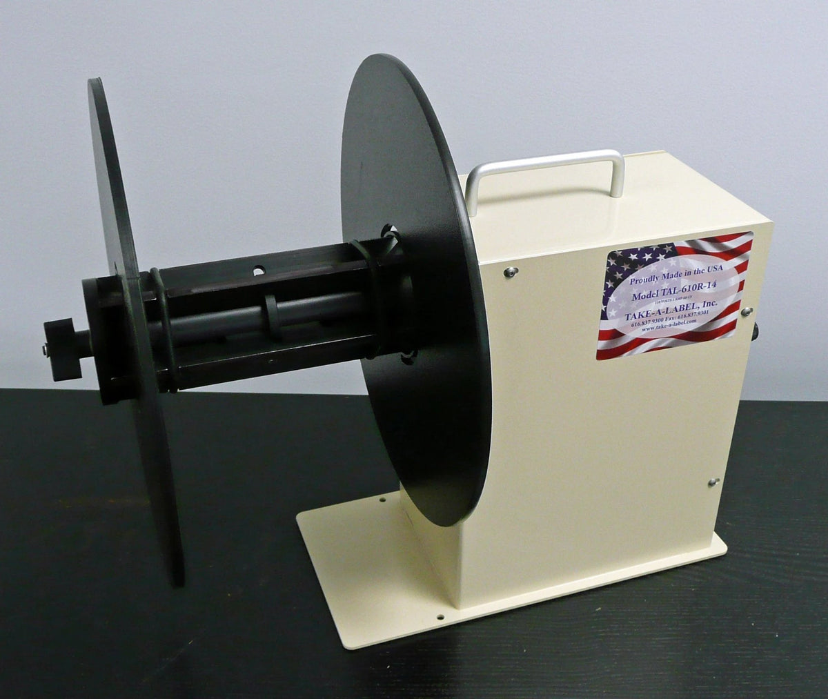 TAL-610R Dancer Arm Label Roll Rewinder – Jet City Label, Inc.